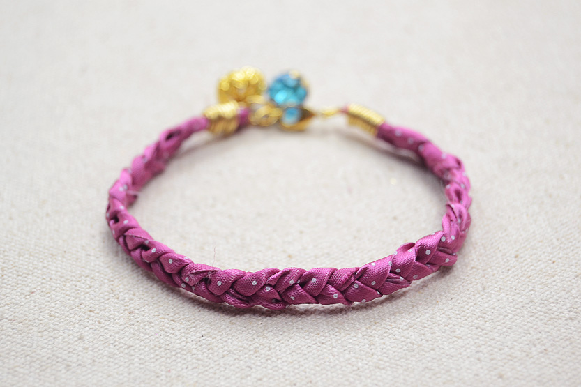 Braided Ribbon Bracelet | Fun Family Crafts