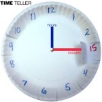 Time Teller Cheat and Peek Clock | Fun Family Crafts