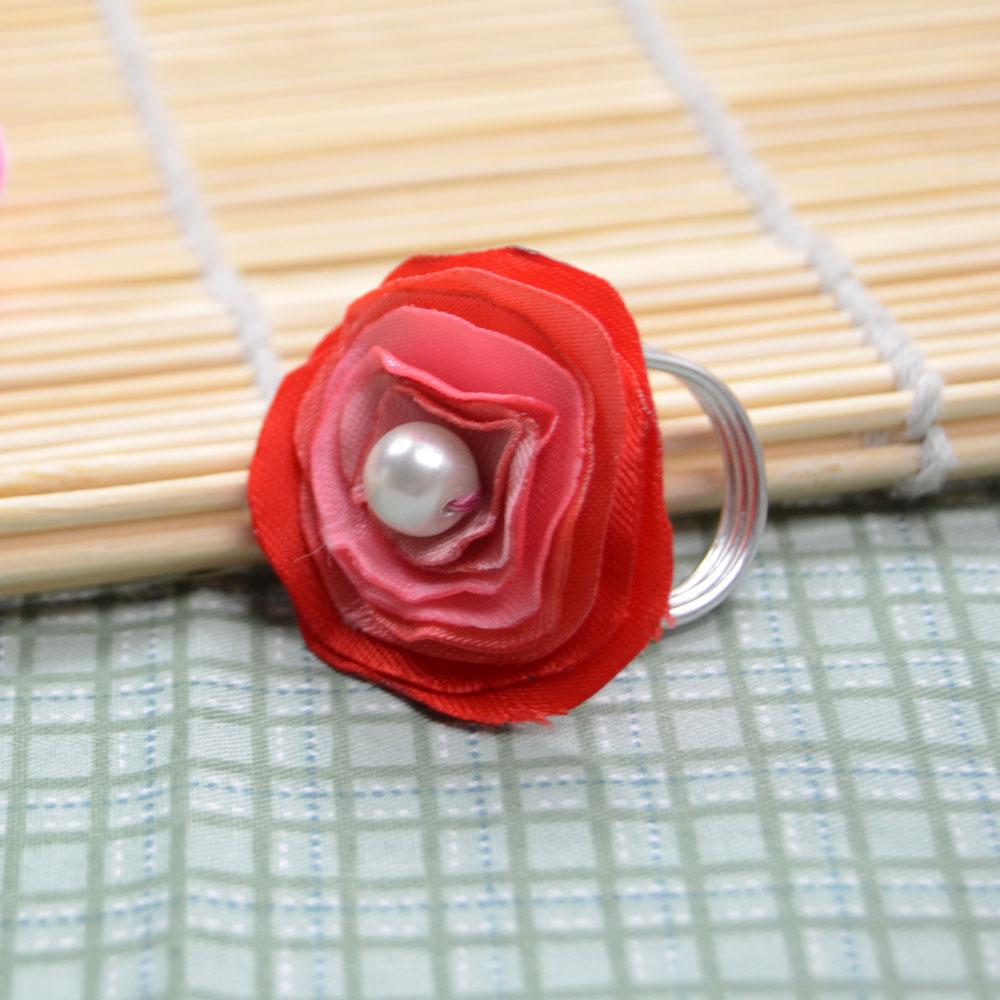 Ribbon Flower Ring | Fun Family Crafts