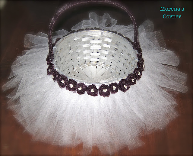 Tulle Basket | Fun Family Crafts