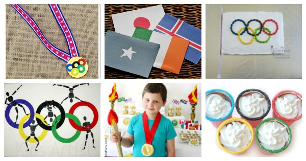 Olympics Crafts and Recipes for Kids | Fun Family Crafts