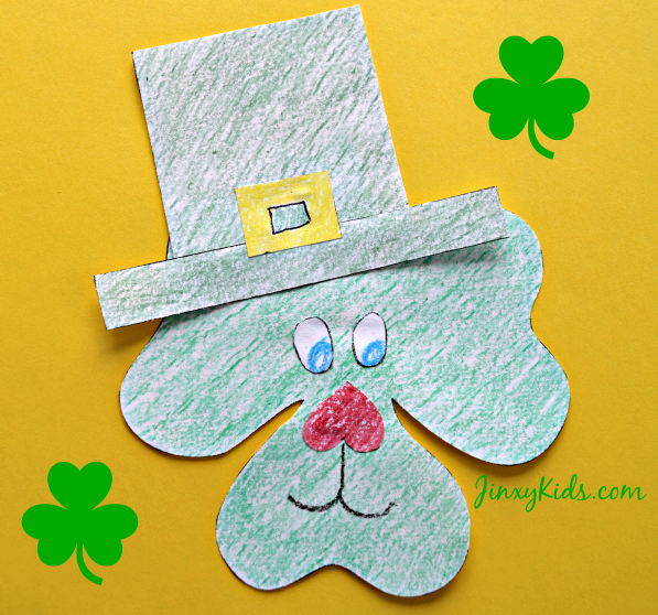 Shamrock Puppy Printable | Fun Family Crafts
