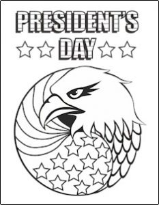 President's Day Coloring Page | Fun Family Crafts