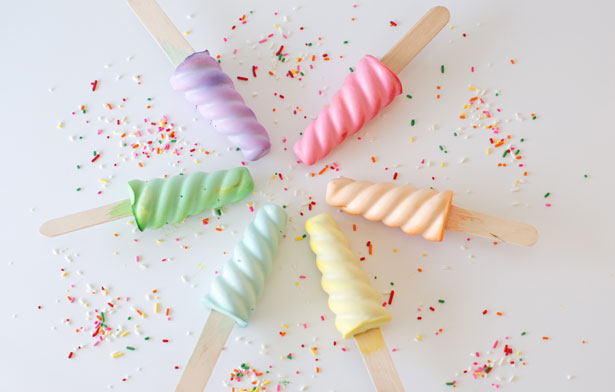 Popsicle Sidewalk Chalk | Fun Family Crafts