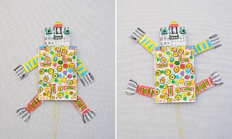 Jumping Robots | Fun Family Crafts