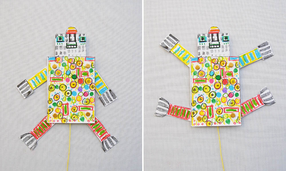 Jumping Robots | Fun Family Crafts