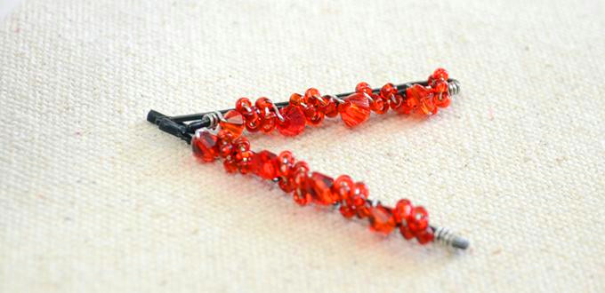 Beaded Bobby Pins | Fun Family Crafts