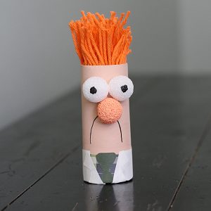 Cardboard Tube Beaker from The Muppets | Fun Family Crafts