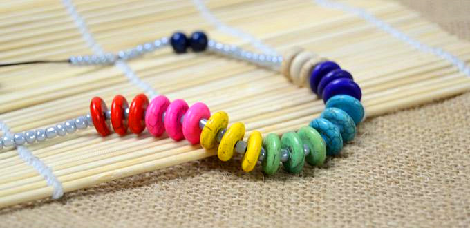 Rainbow Necklace | Fun Family Crafts
