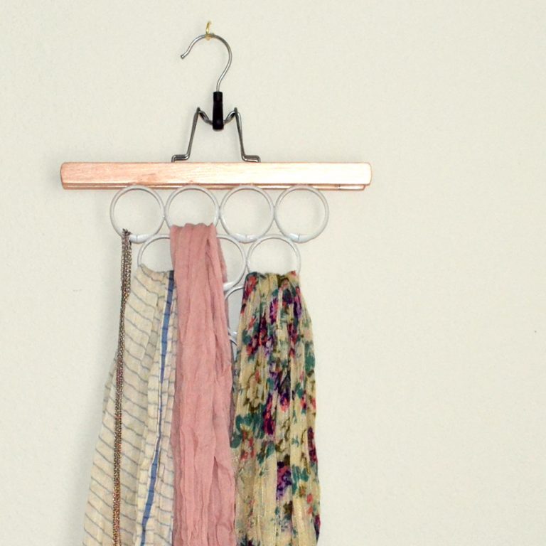 Scarf and Accessory Hanger | Fun Family Crafts