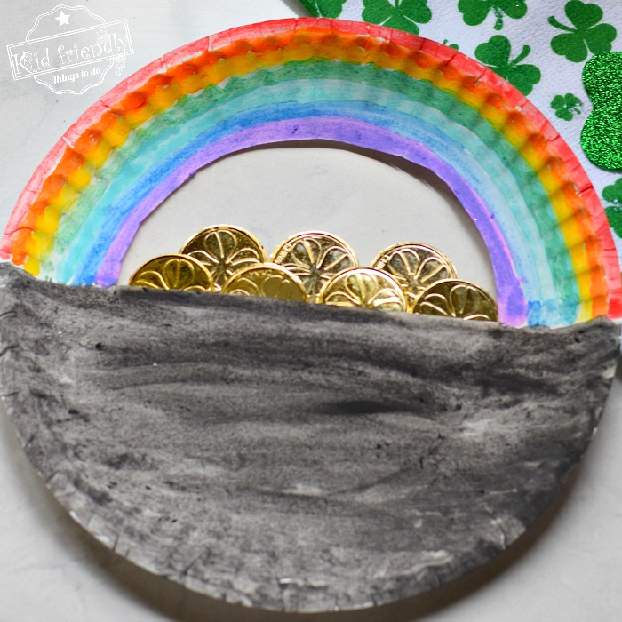Paper Plate Pot of Gold | Fun Family Crafts