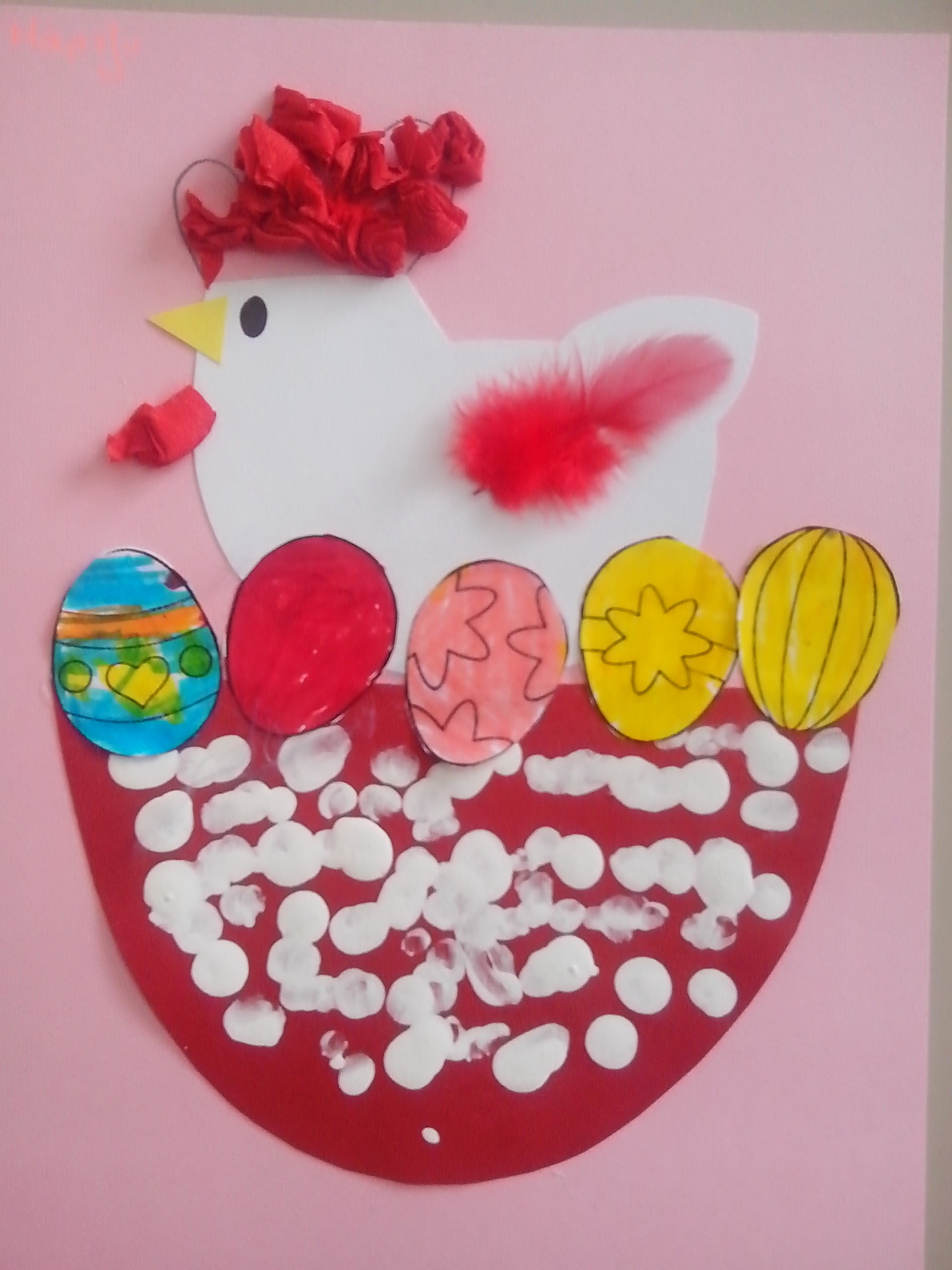 Easter Chicken | Fun Family Crafts
