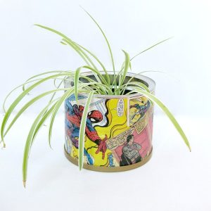 Upcycled Comic Book Can | Fun Family Crafts