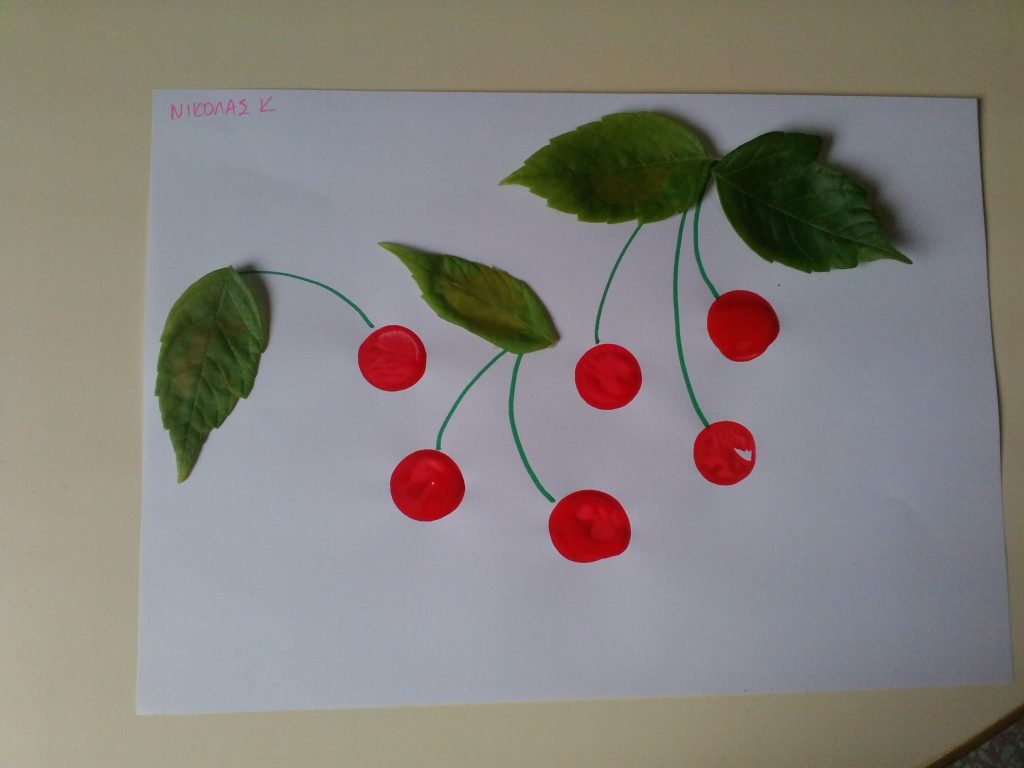Cherry Collage | Fun Family Crafts