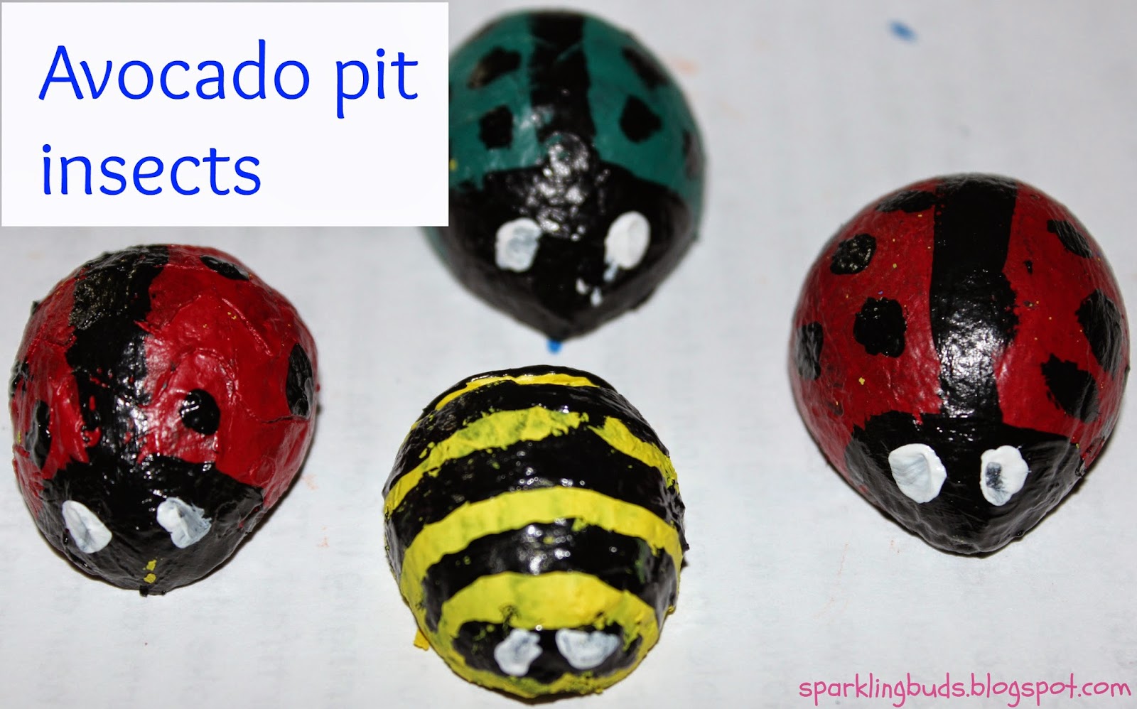 Avocado Pit Insects | Fun Family Crafts