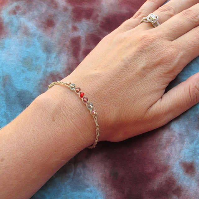 Crochet Wish Bracelet | Fun Family Crafts