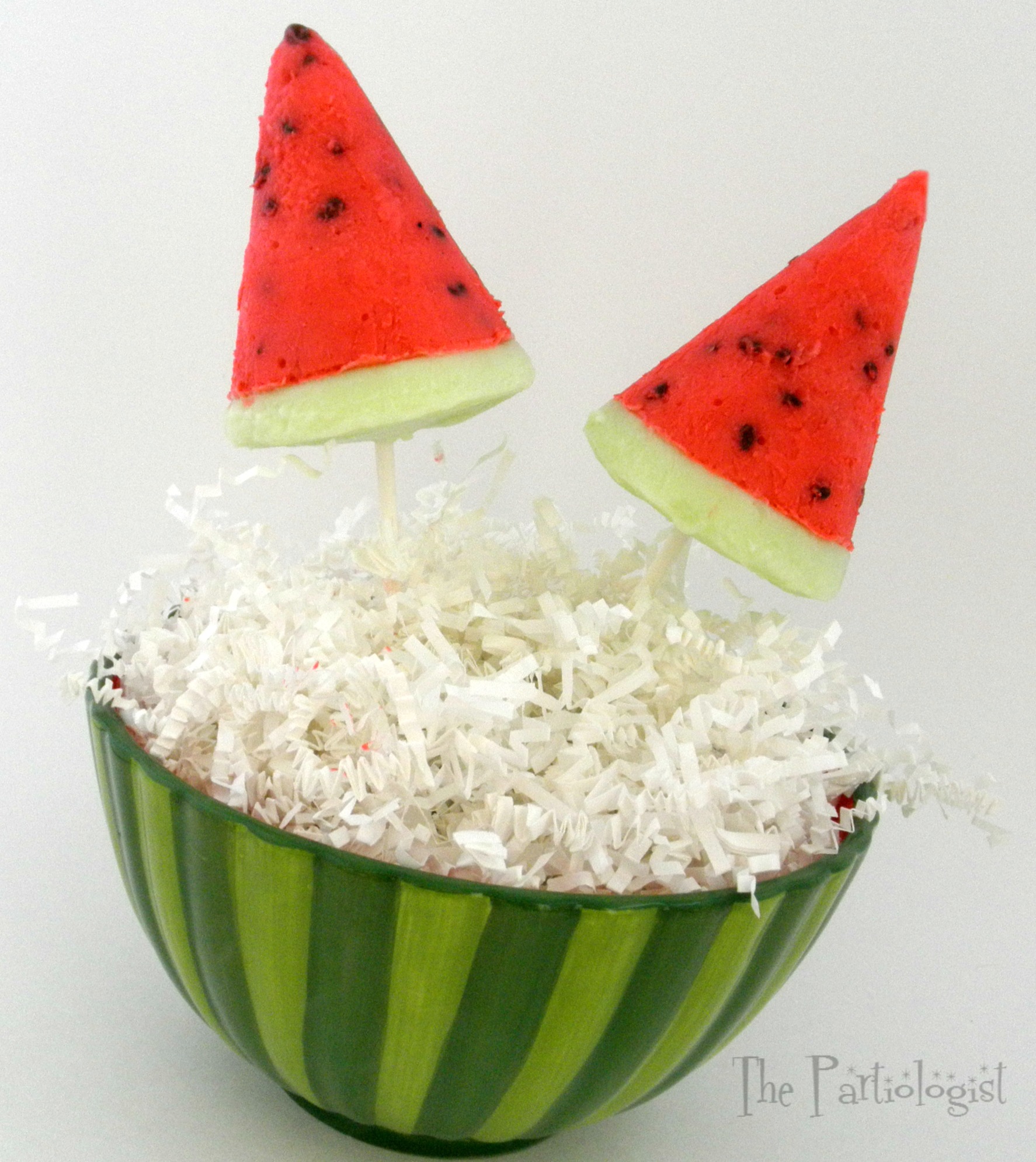Watermelon Yogurt Pops | Fun Family Crafts