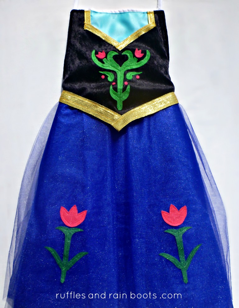 Princess Anna Dress-Up Apron | Fun Family Crafts