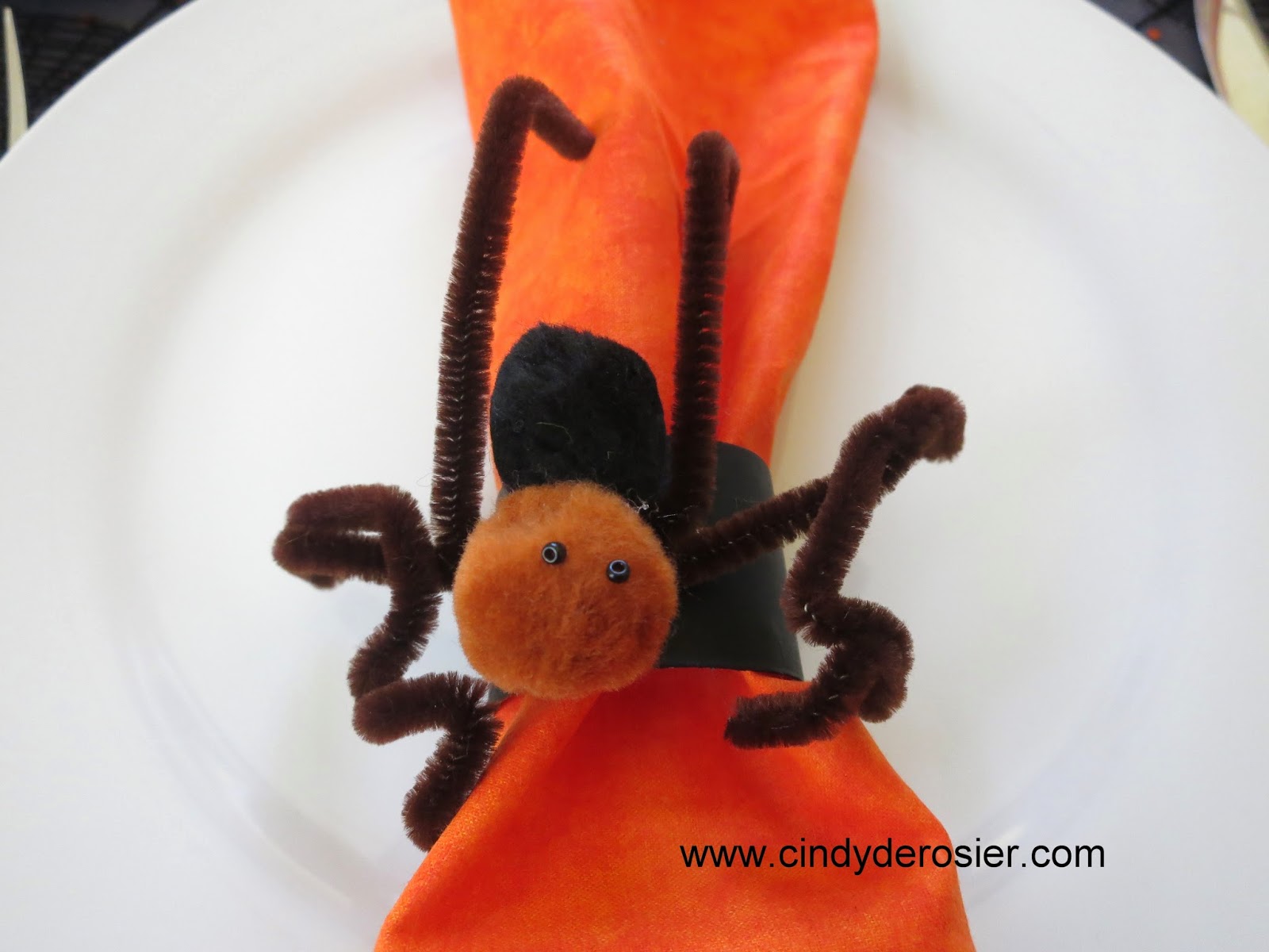 Spider Napkin Ring | Fun Family Crafts