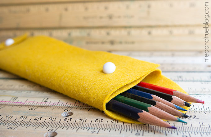 Felt Pencil Case | Fun Family Crafts