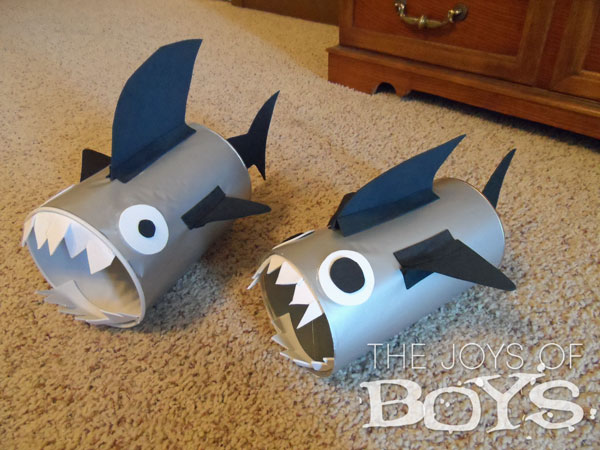 Shark Boxes | Fun Family Crafts