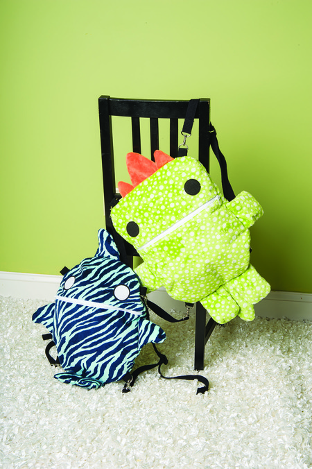 Reversible Creature Backpack | Fun Family Crafts