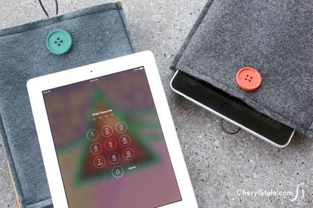 Felt iPad Sleeve | Fun Family Crafts