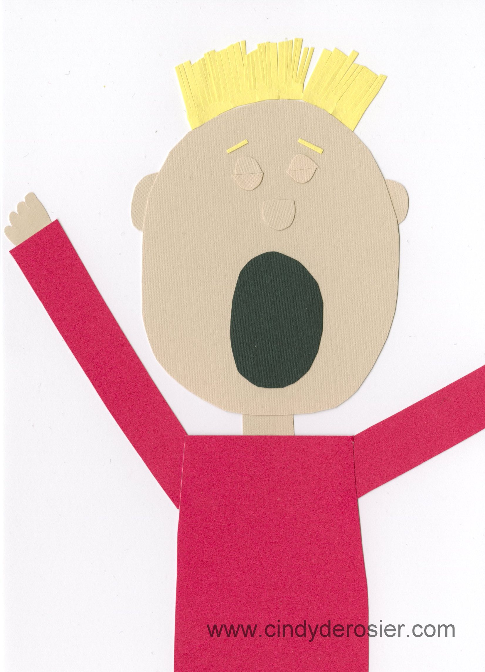 Yawn Craft | Fun Family Crafts