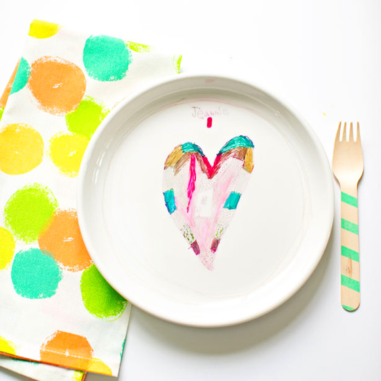 Sharpie Art on Plate | Fun Family Crafts