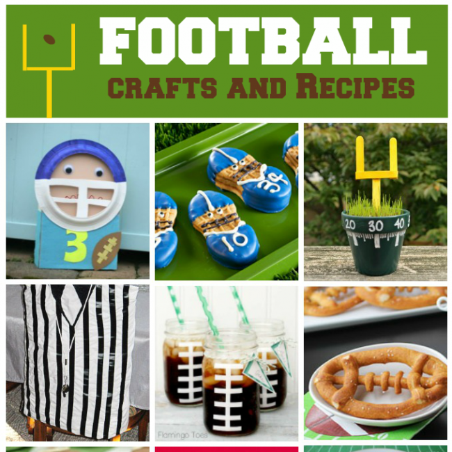 80+ Football Crafts and Recipes for Kids | Fun Family Crafts