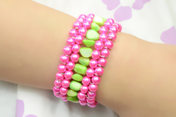 Shell Pearl Bracelet | Fun Family Crafts