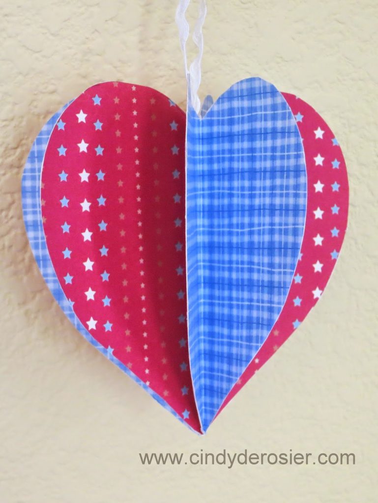 Patriotic Heart | Fun Family Crafts
