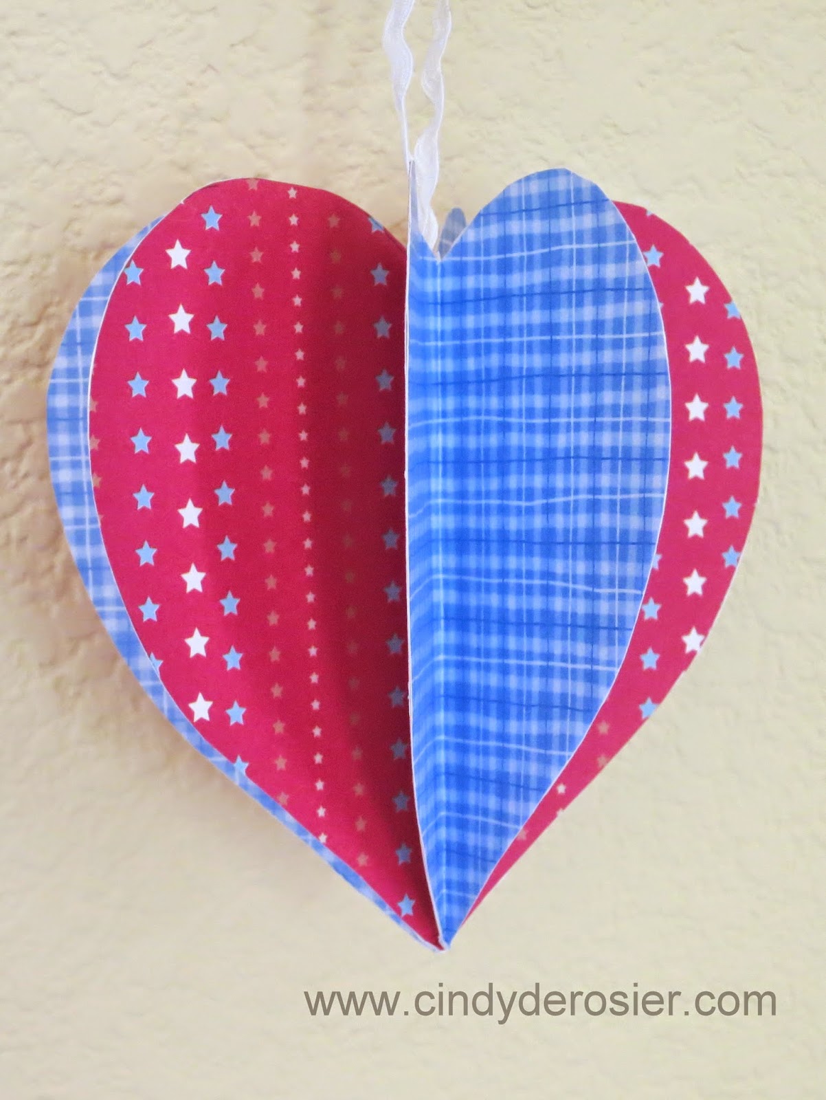 Patriotic Heart | Fun Family Crafts