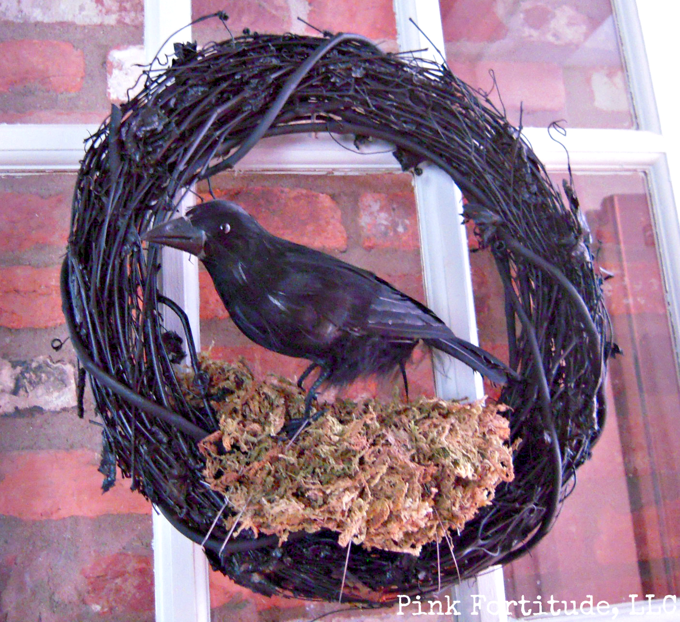 Raven Wreath | Fun Family Crafts
