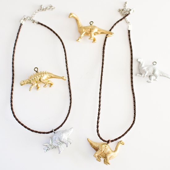 Dinosaur Necklace | Fun Family Crafts
