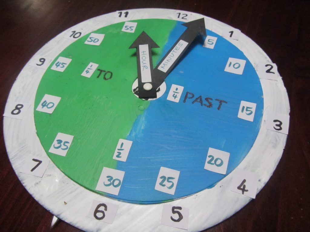Clock Teaching Tool | Fun Family Crafts