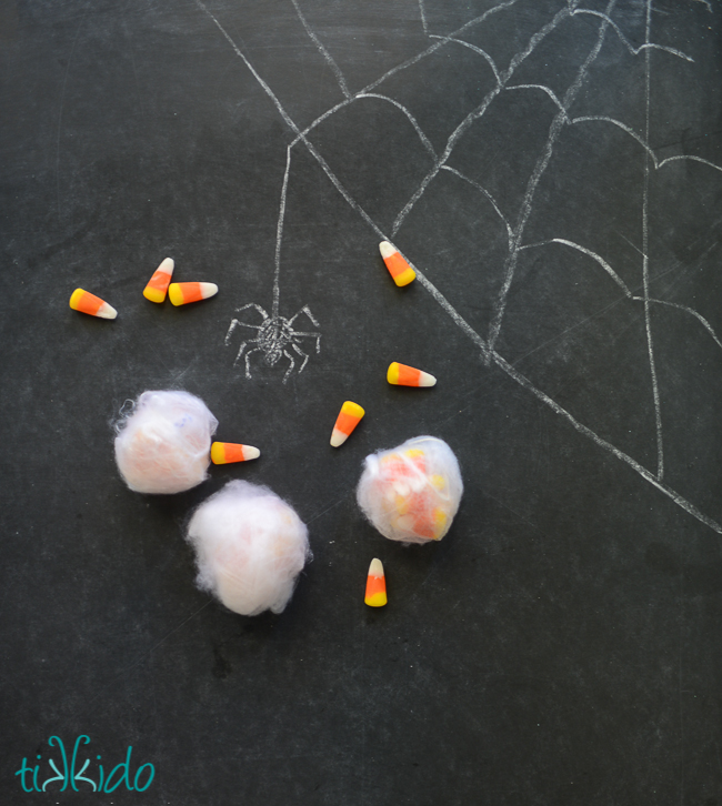 Spider Egg Sac Halloween Treats | Fun Family Crafts