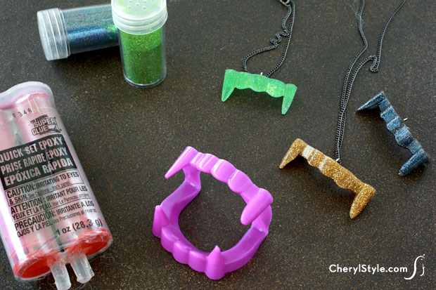 Halloween Fang Necklace | Fun Family Crafts