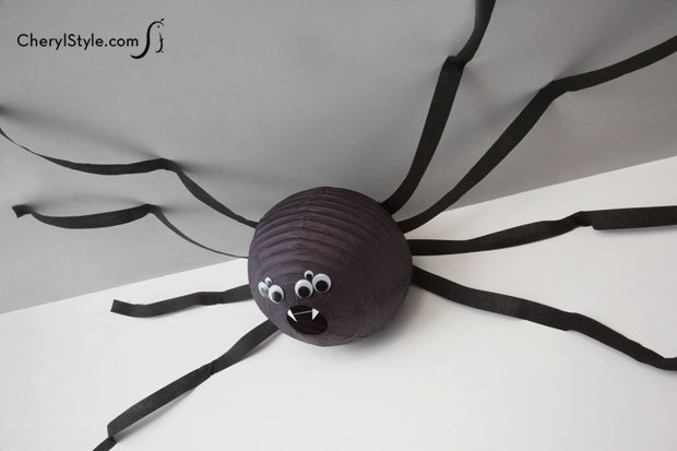 Spider Paper Lantern | Fun Family Crafts