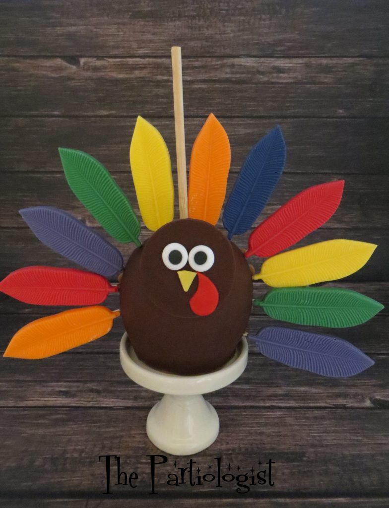 Turkey Caramel Apple | Fun Family Crafts