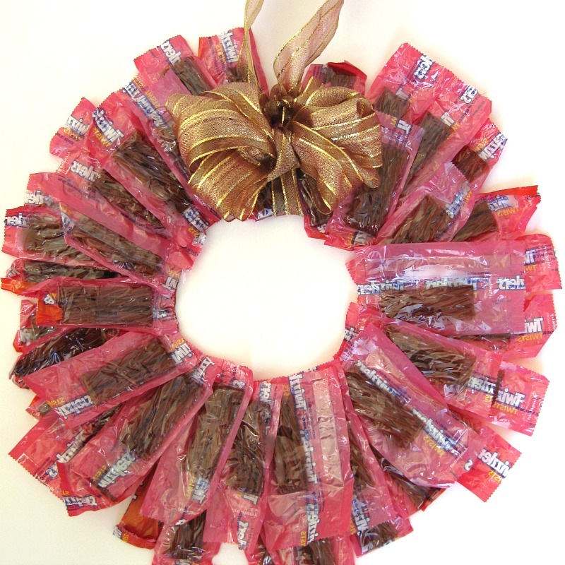 Easy Candy Wreath | Fun Family Crafts