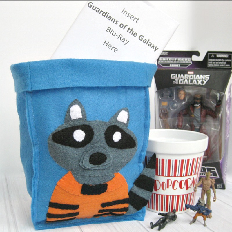 Rocket Raccoon Gift Bag | Fun Family Crafts