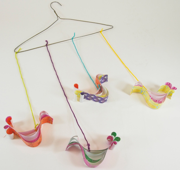 Paper Bird Mobile | Fun Family Crafts