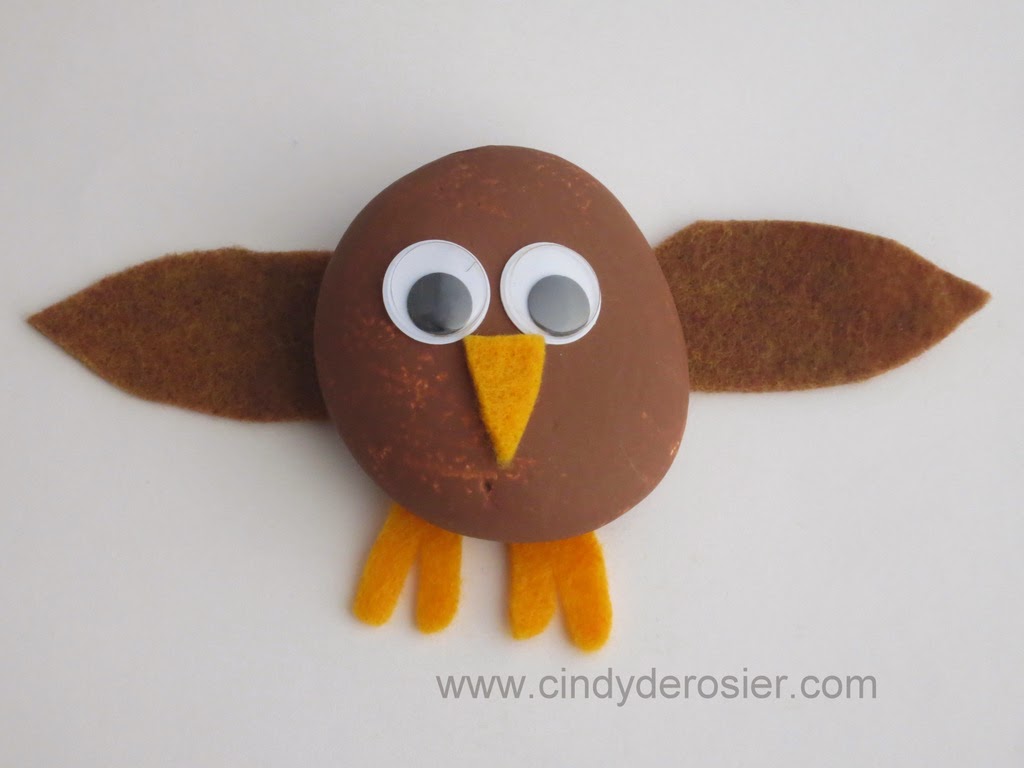 Owl Pet Rock | Fun Family Crafts