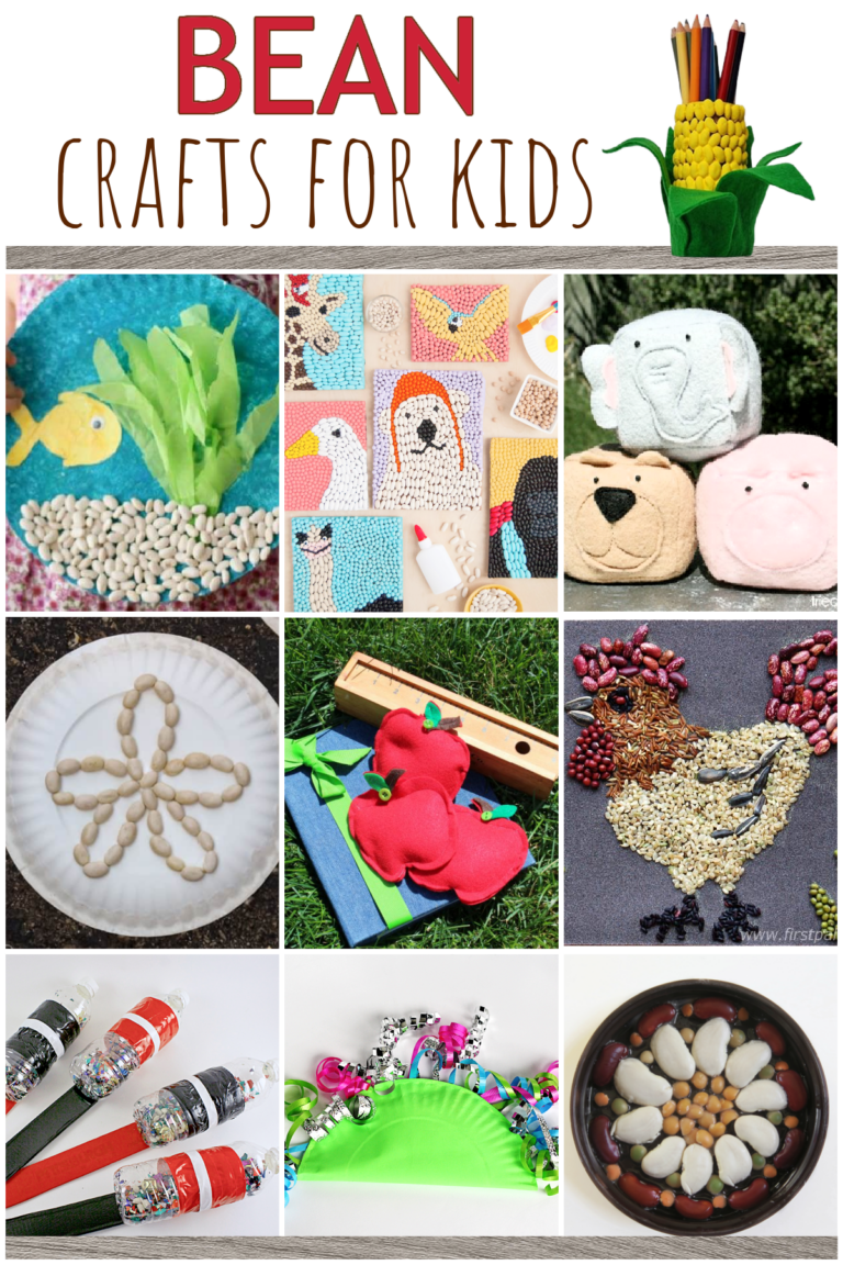Bean Crafts for Kids | Fun Family Crafts