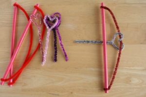 Cupid's Bow and Arrow | Fun Family Crafts