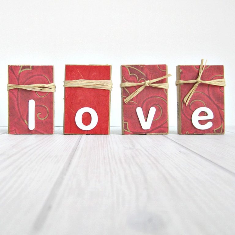 Love Blocks | Fun Family Crafts