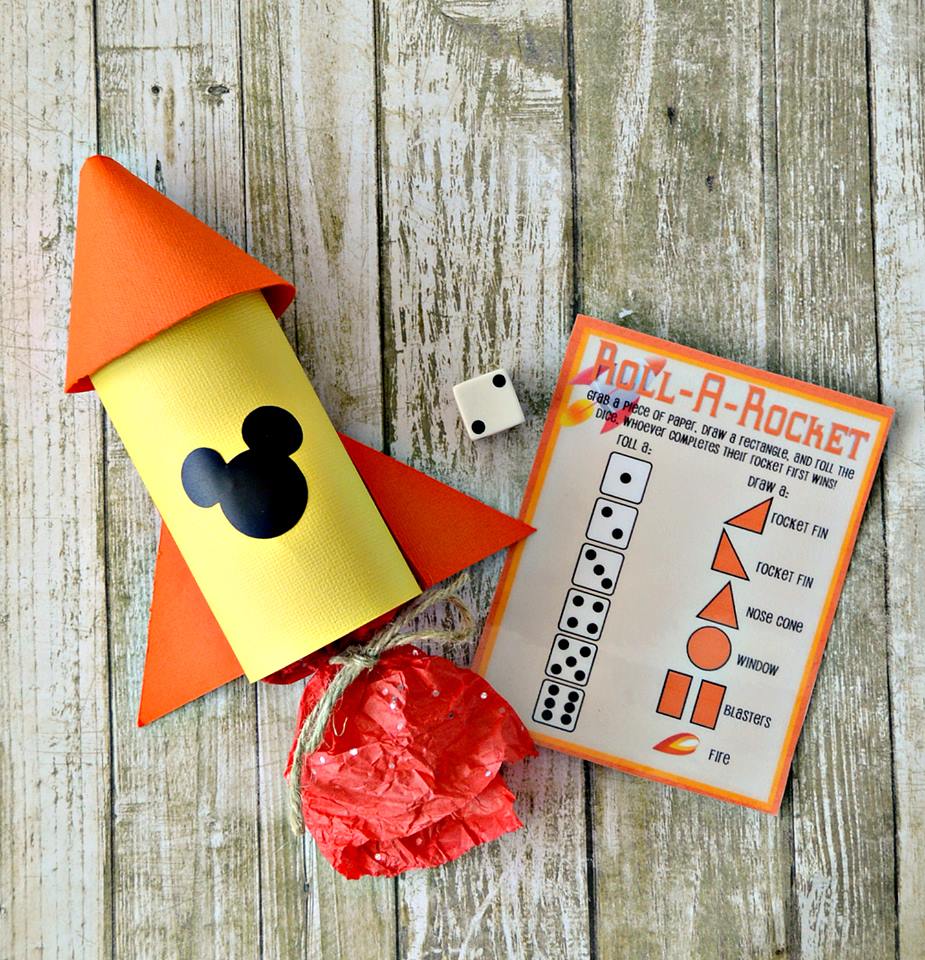 Disney Rocket Party Favor | Fun Family Crafts