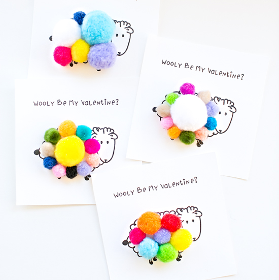 Sheep Valentine Card | Fun Family Crafts