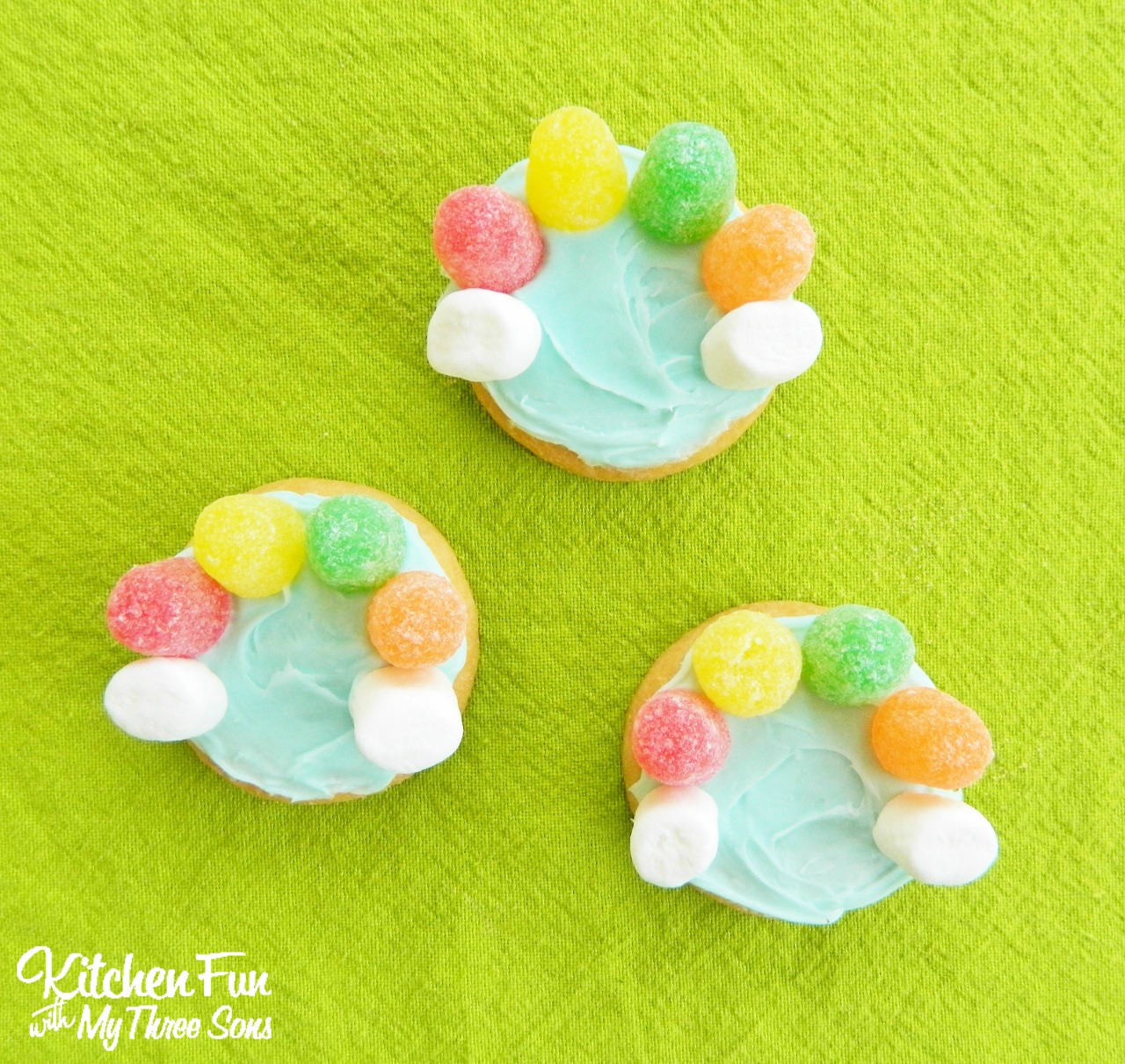 Rainbow Gumdrop Cookies | Fun Family Crafts
